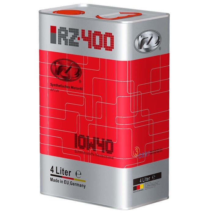RZ400 Efi Tec 10W40 Semi Synthetic Motor Oil (4L) – RZOIL