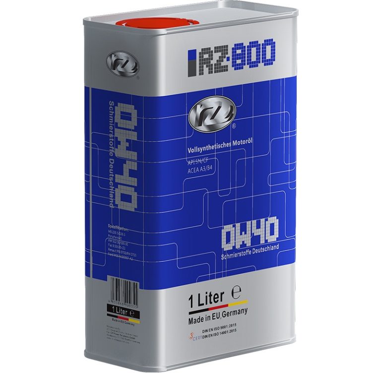 RZ800 0W40 Fully Synthetic Motor Oil (1L) – RZOIL